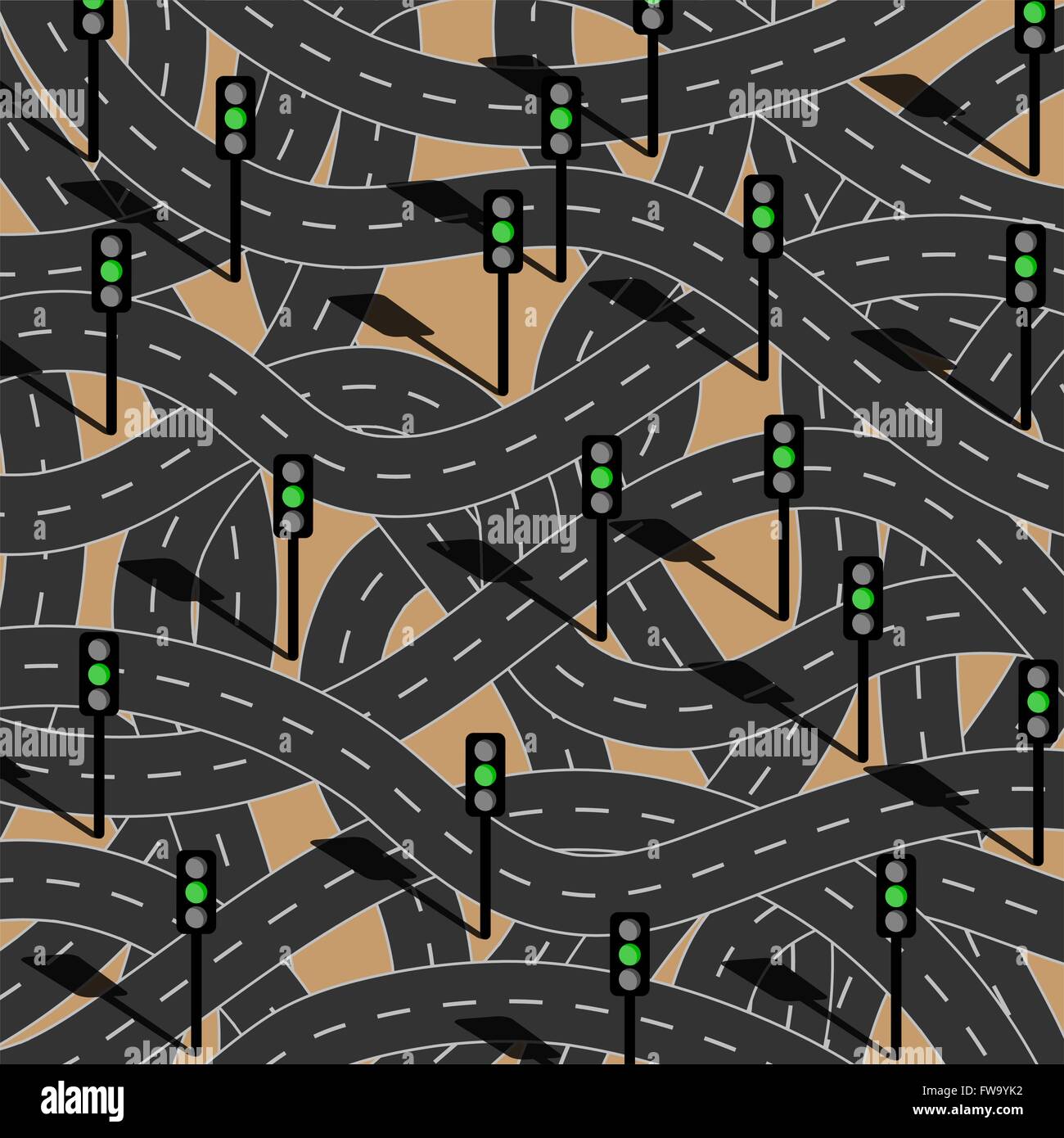 Landscape background path through Stock Vector Images - Alamy