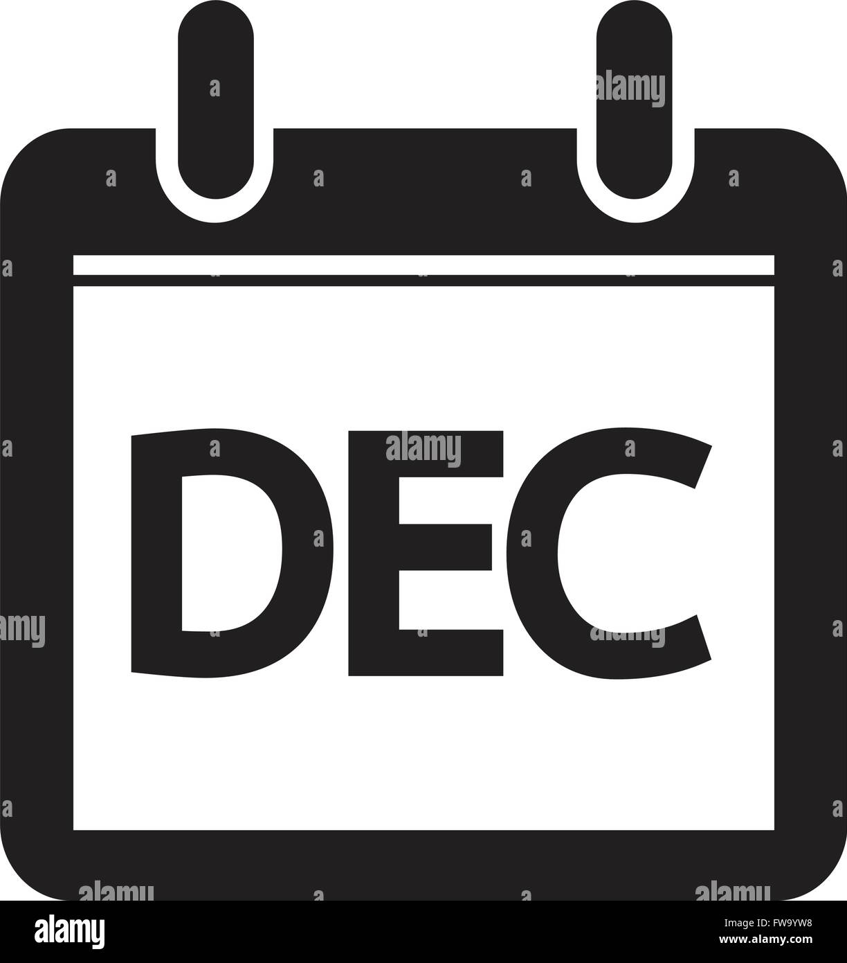 Month Calendar Icon illustration sign design style Stock Vector Image ...