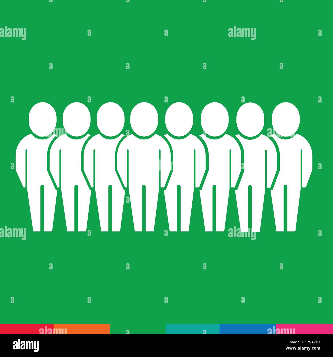 Population People Icon Illustration design Stock Vector Image & Art - Alamy