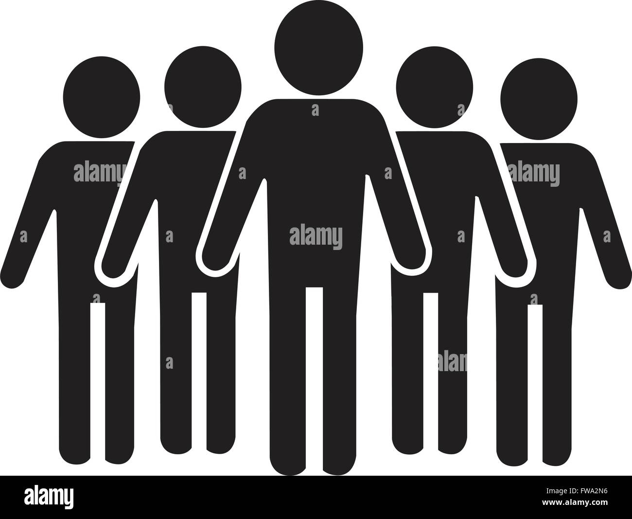Population People Icon Illustration design Stock Vector Image & Art - Alamy