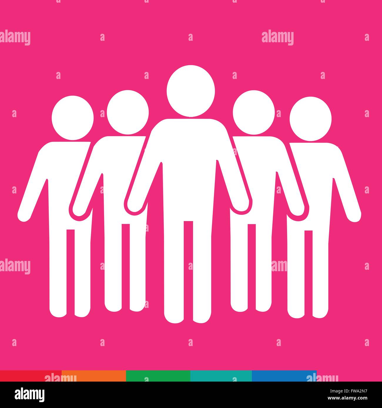 Population People Icon Illustration design Stock Vector Image & Art - Alamy