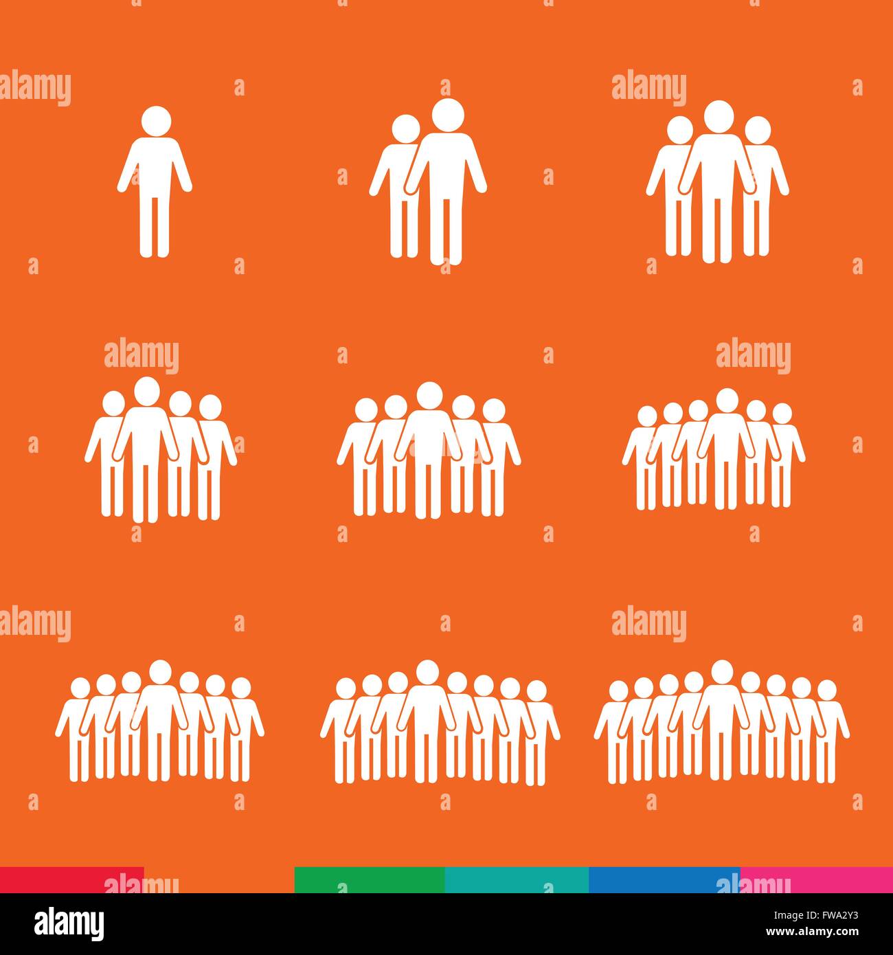 Population People Icon Illustration design Stock Vector Image & Art - Alamy