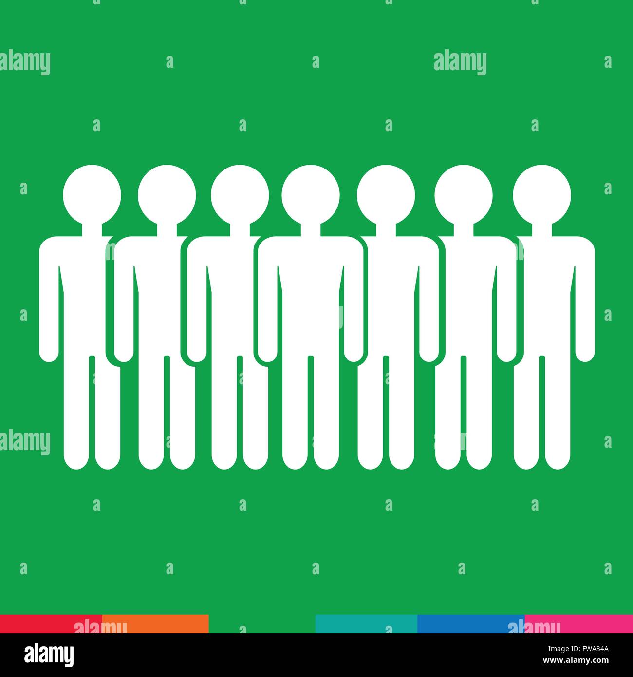 Population People Icon Illustration design Stock Vector Image & Art - Alamy