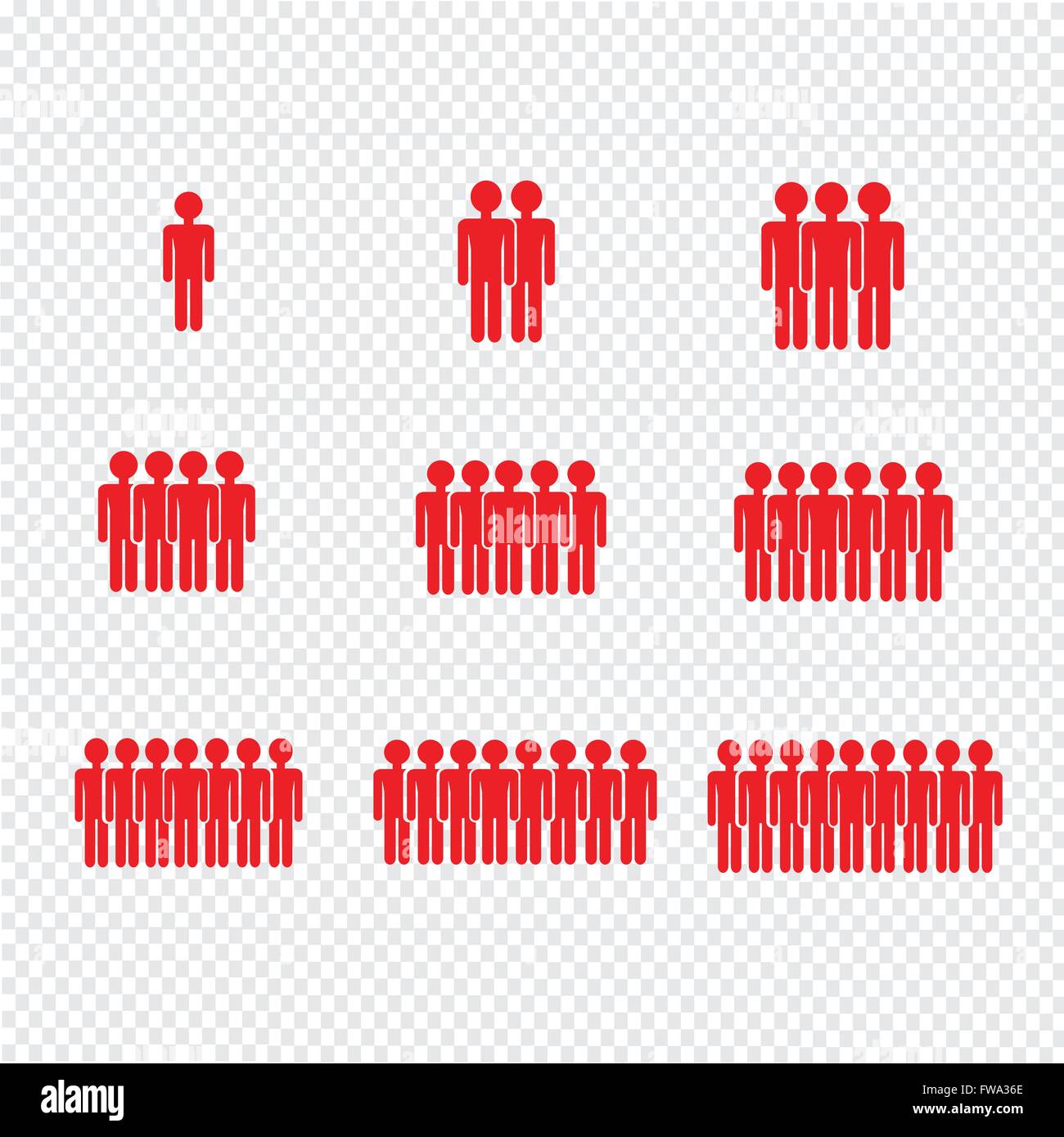 Population People Icon Illustration design Stock Vector Image & Art - Alamy