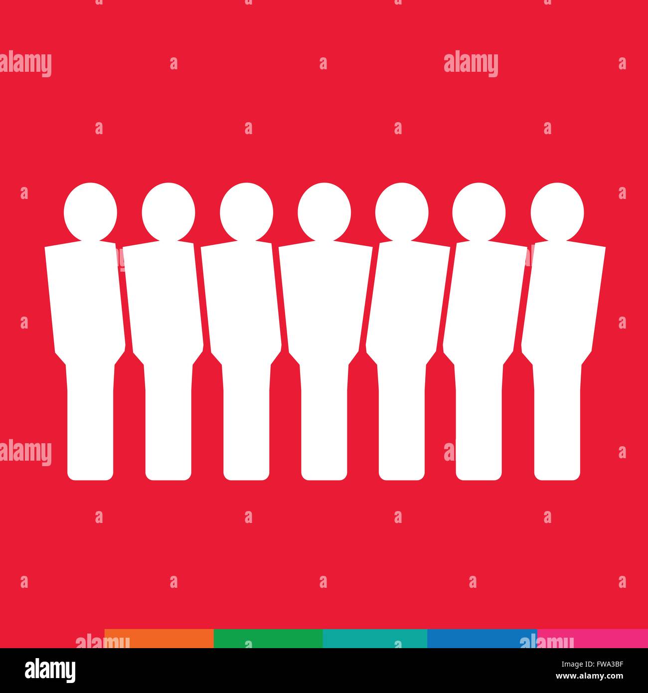Population People Icon Illustration design Stock Vector Image & Art - Alamy