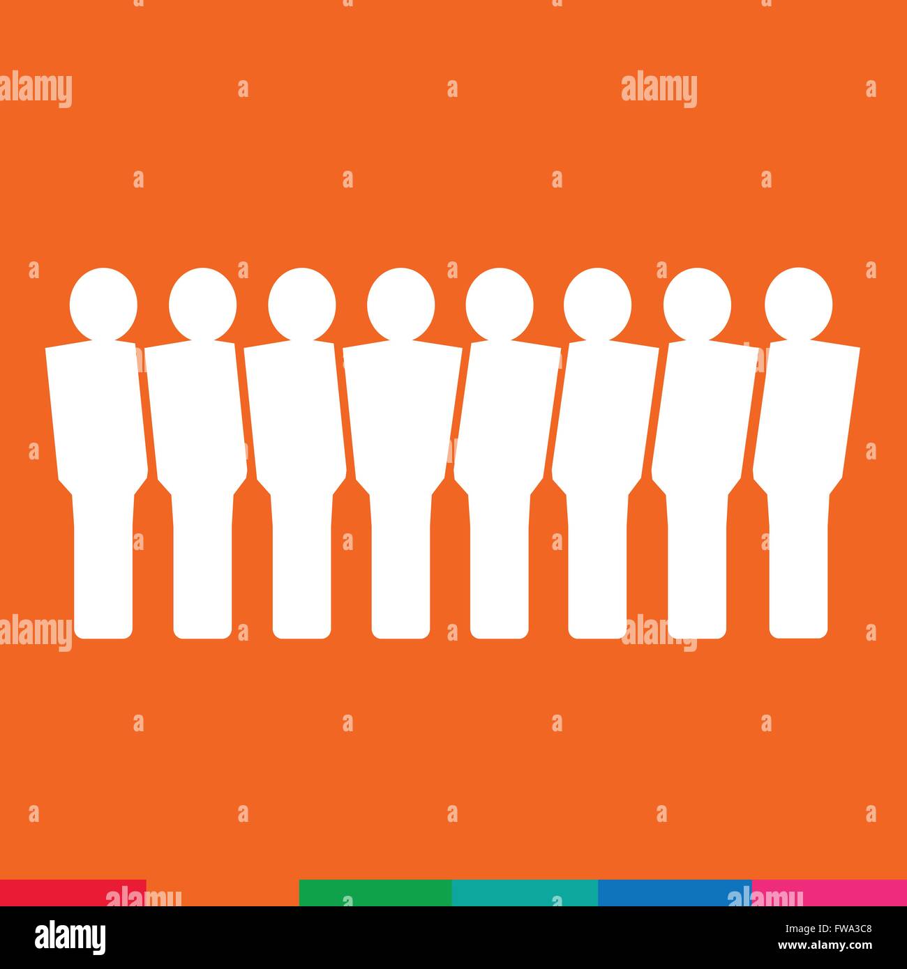 Population People Icon Illustration design Stock Vector Image & Art - Alamy