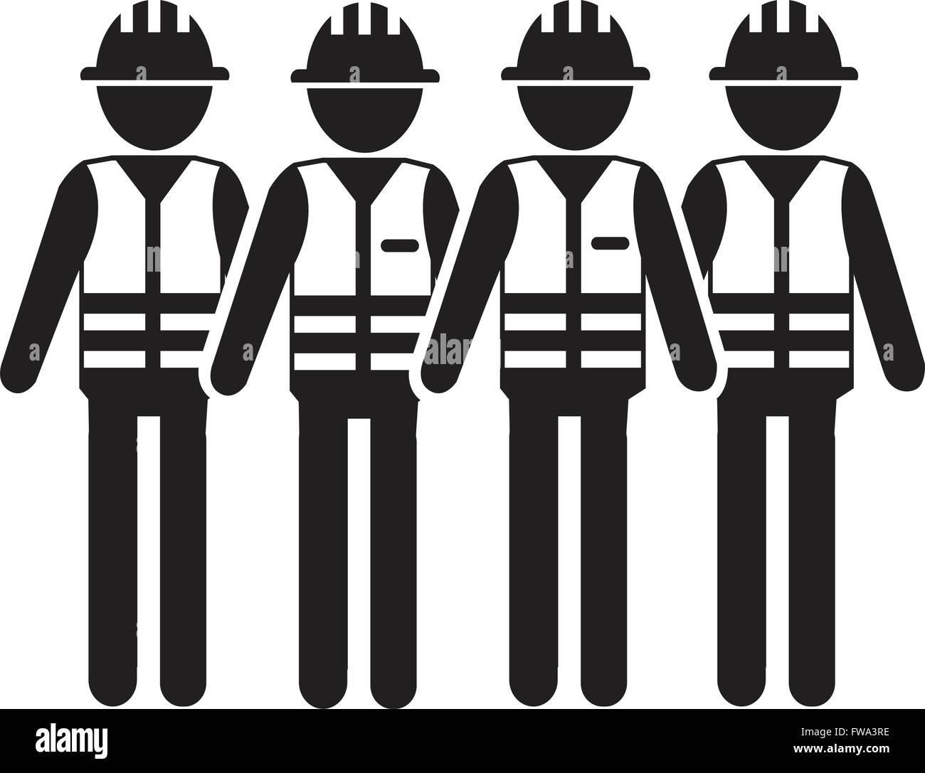 Construction Worker People Icon Illustration design Stock Vector Image ...