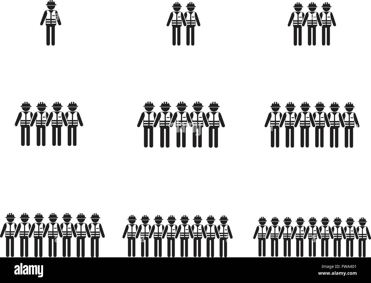 Construction Worker People Icon Illustration design Stock Vector Image ...