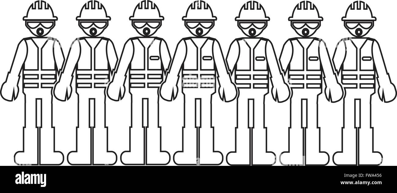 Construction Worker People Icon Illustration design Stock Vector Image ...