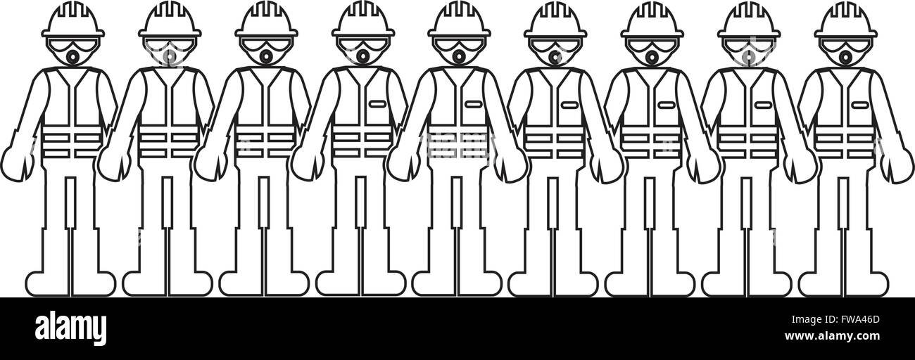 Construction Worker People Icon Illustration design Stock Vector Image ...