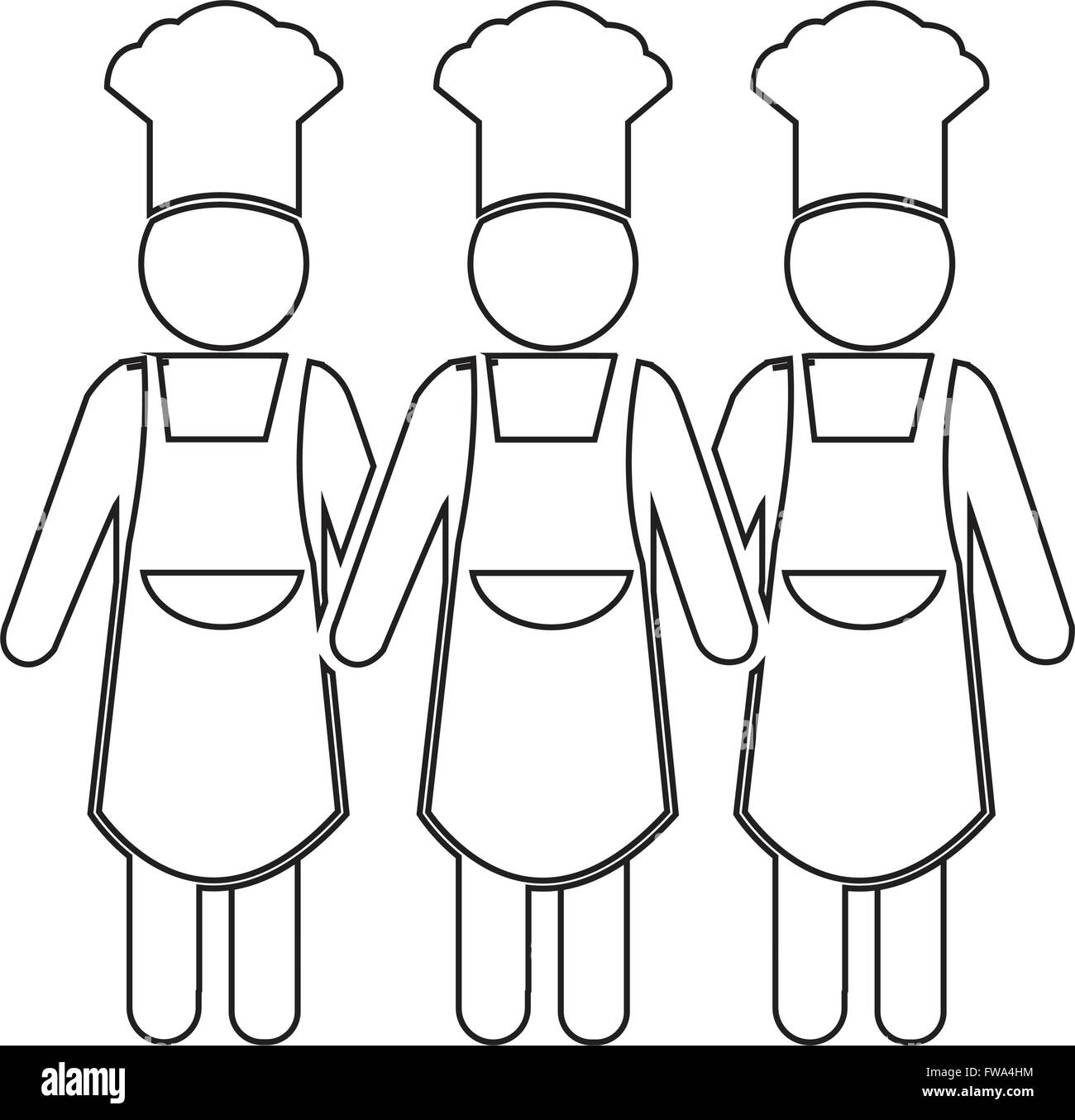 Cooking Chef people Icon Illustration design Stock Vector Image & Art ...