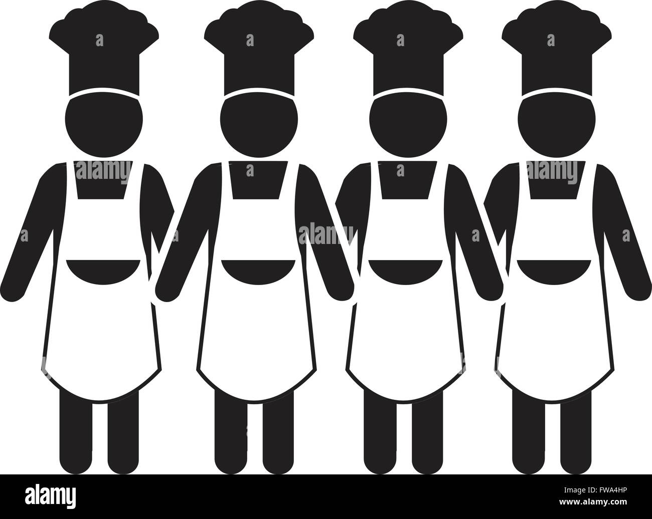 Cooking Chef people Icon Illustration design Stock Vector Image & Art ...