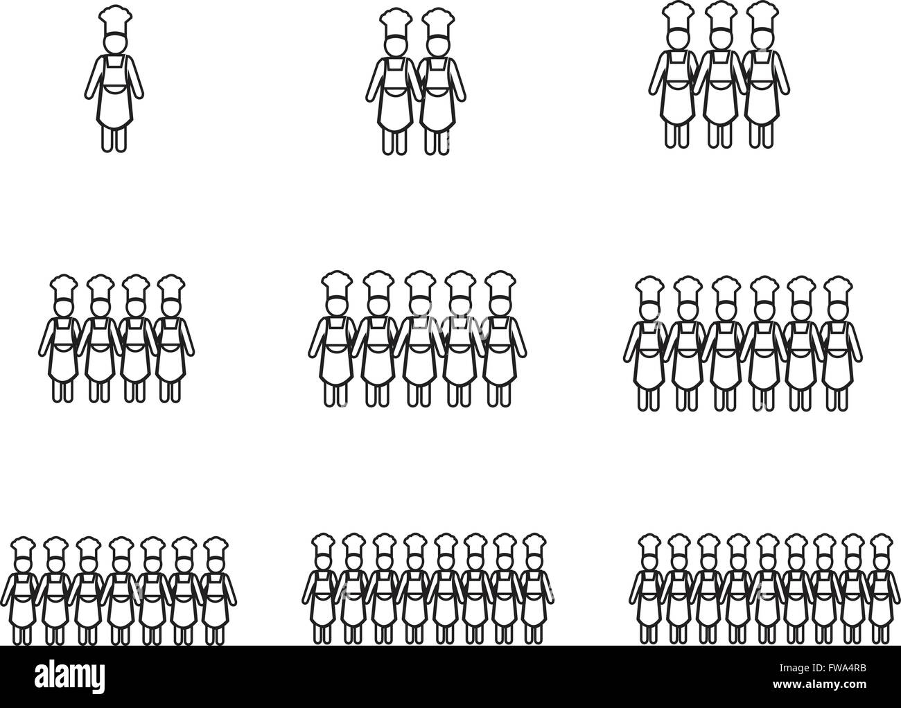 Cooking Chef people Icon Illustration design Stock Vector Image & Art ...