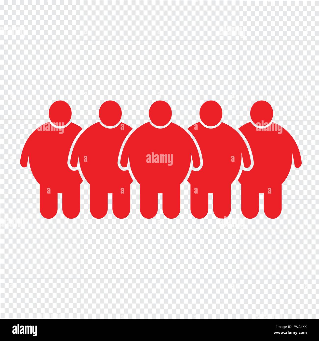 Obeseness Stock Vector Images - Alamy