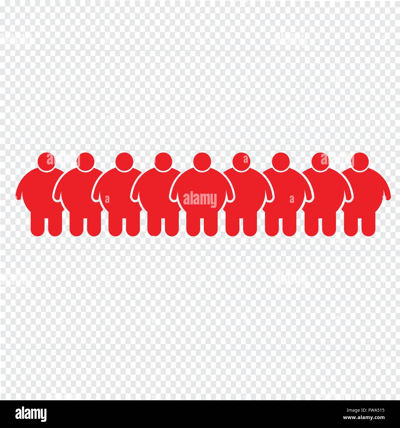 Fat slob Stock Vector Images - Alamy