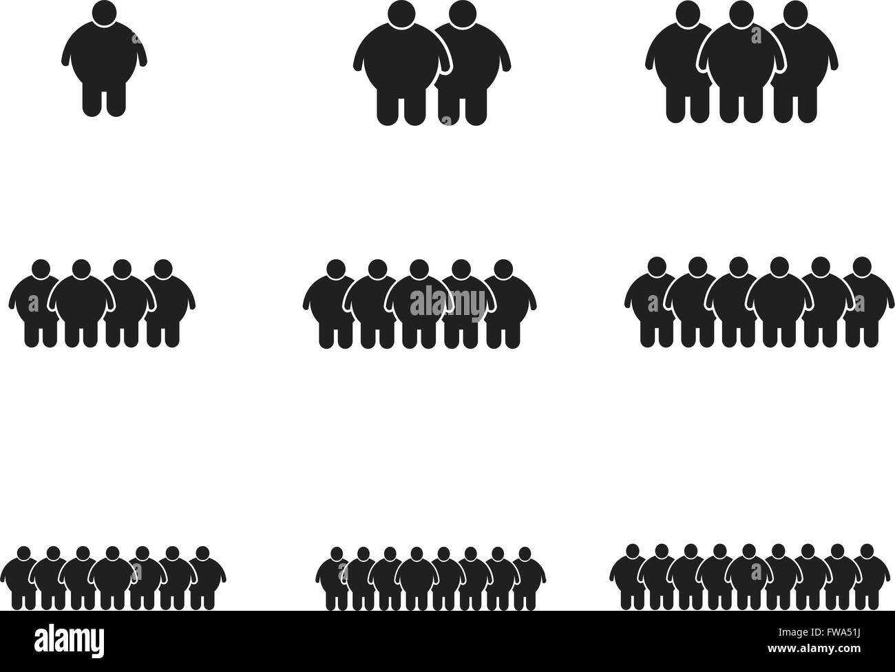 Paunchy man Stock Vector Images - Alamy