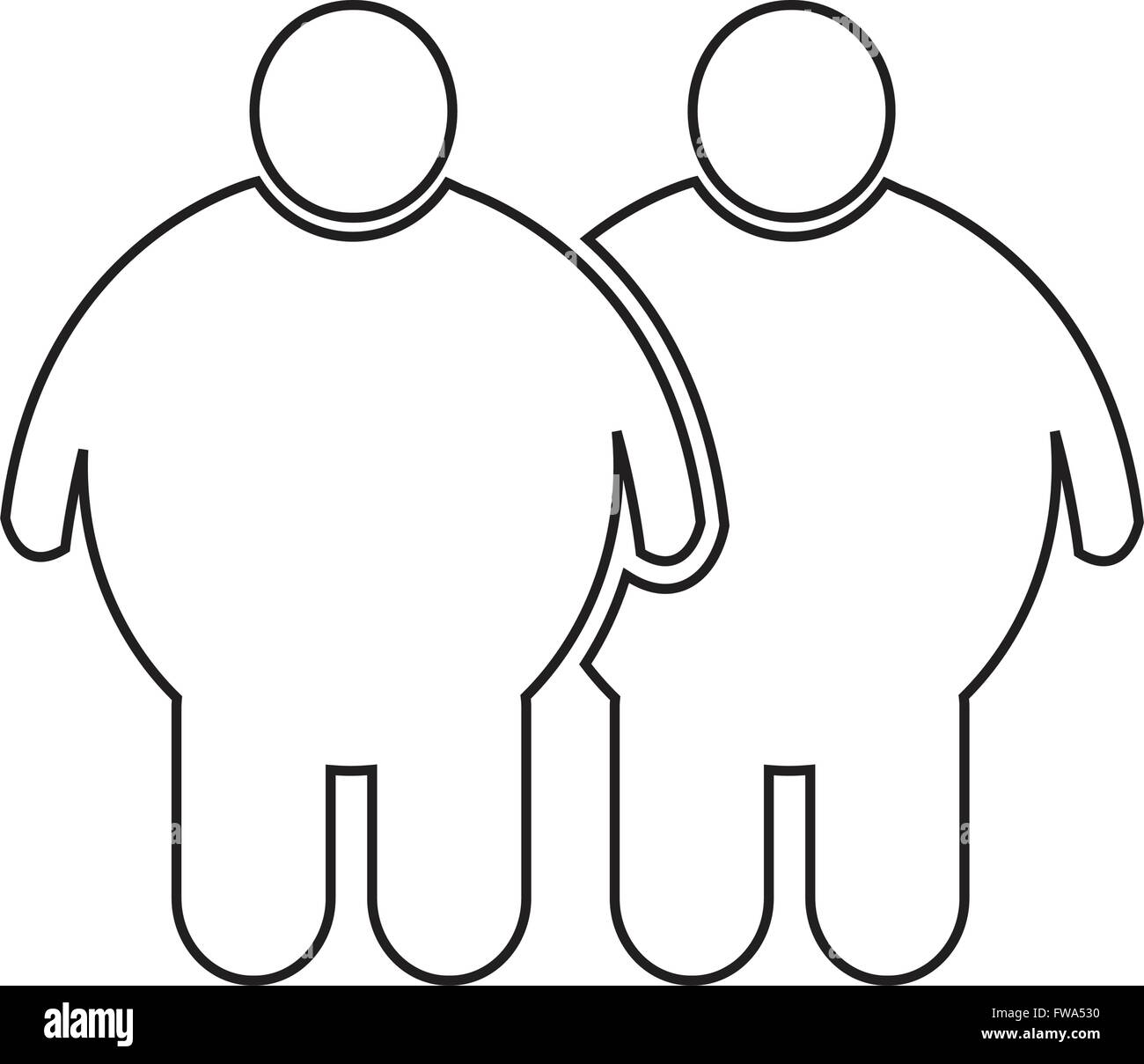 How To Draw Fat People