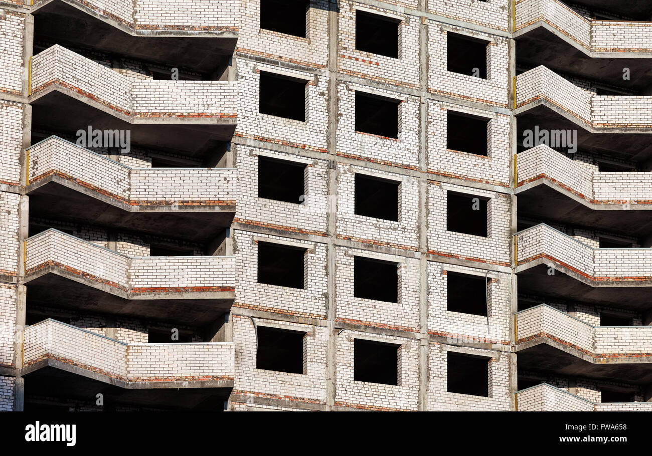 Construction of a new residential building Stock Photo - Alamy