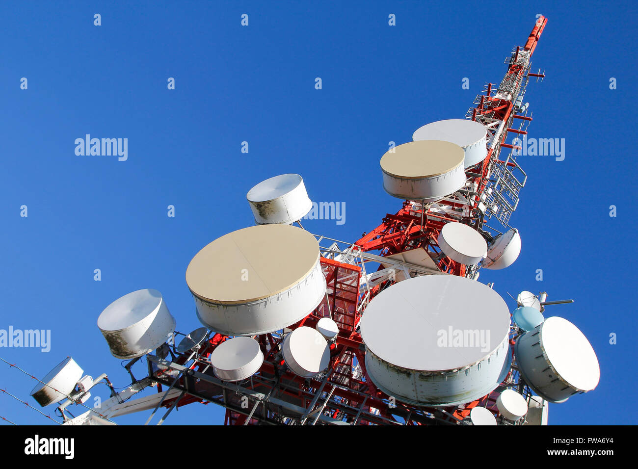 Telecommunications tower hi-res stock photography and images - Alamy