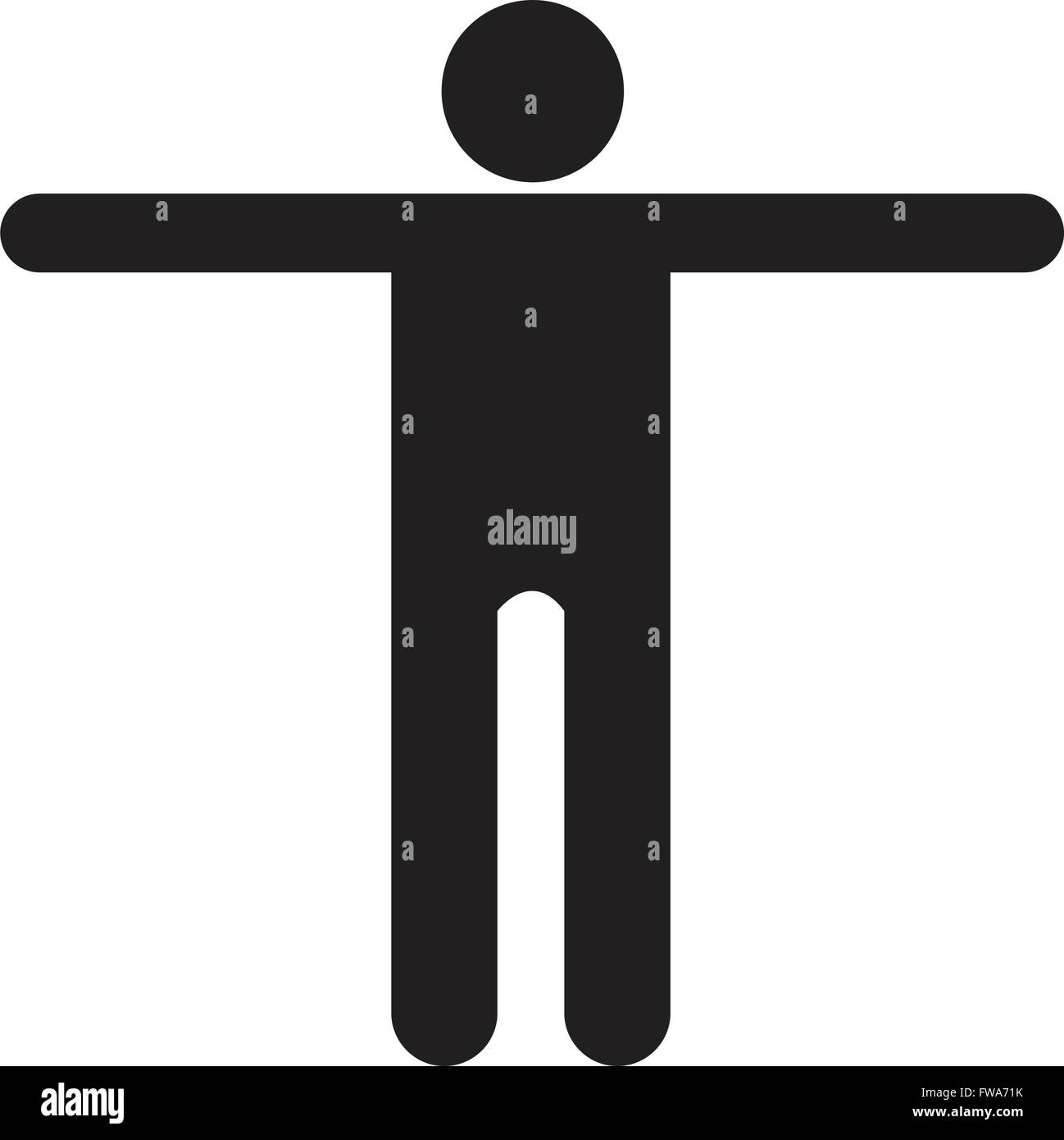 Human Action Poses Icon Illustration design Stock Vector Image & Art ...