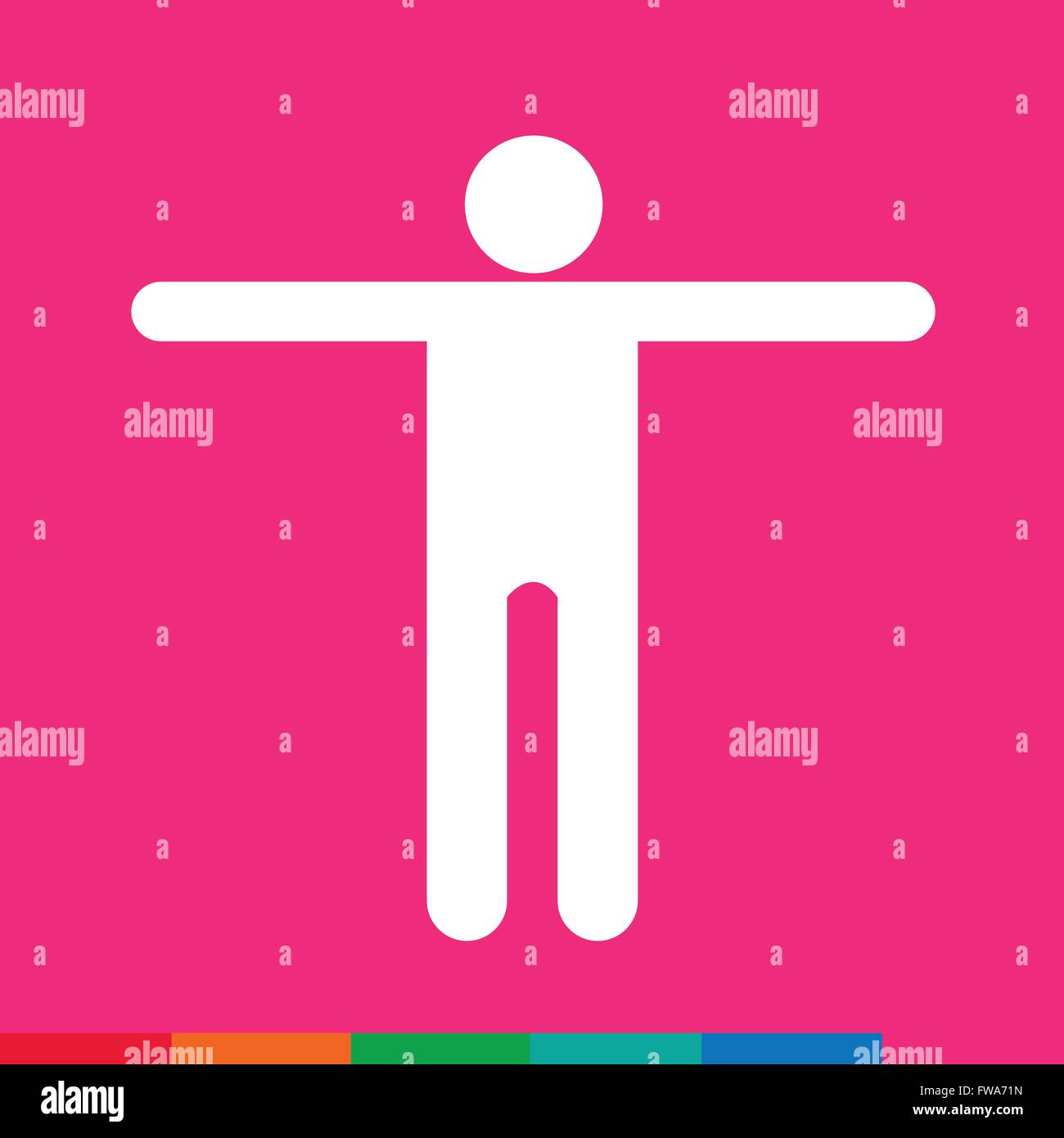 Human Action Poses Icon Illustration design Stock Vector Image & Art ...