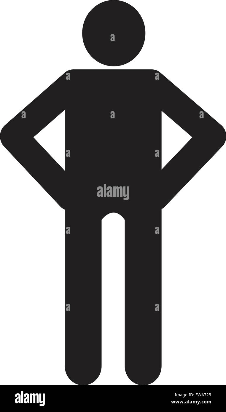 Human Action Poses Icon Illustration design Stock Vector Image & Art ...