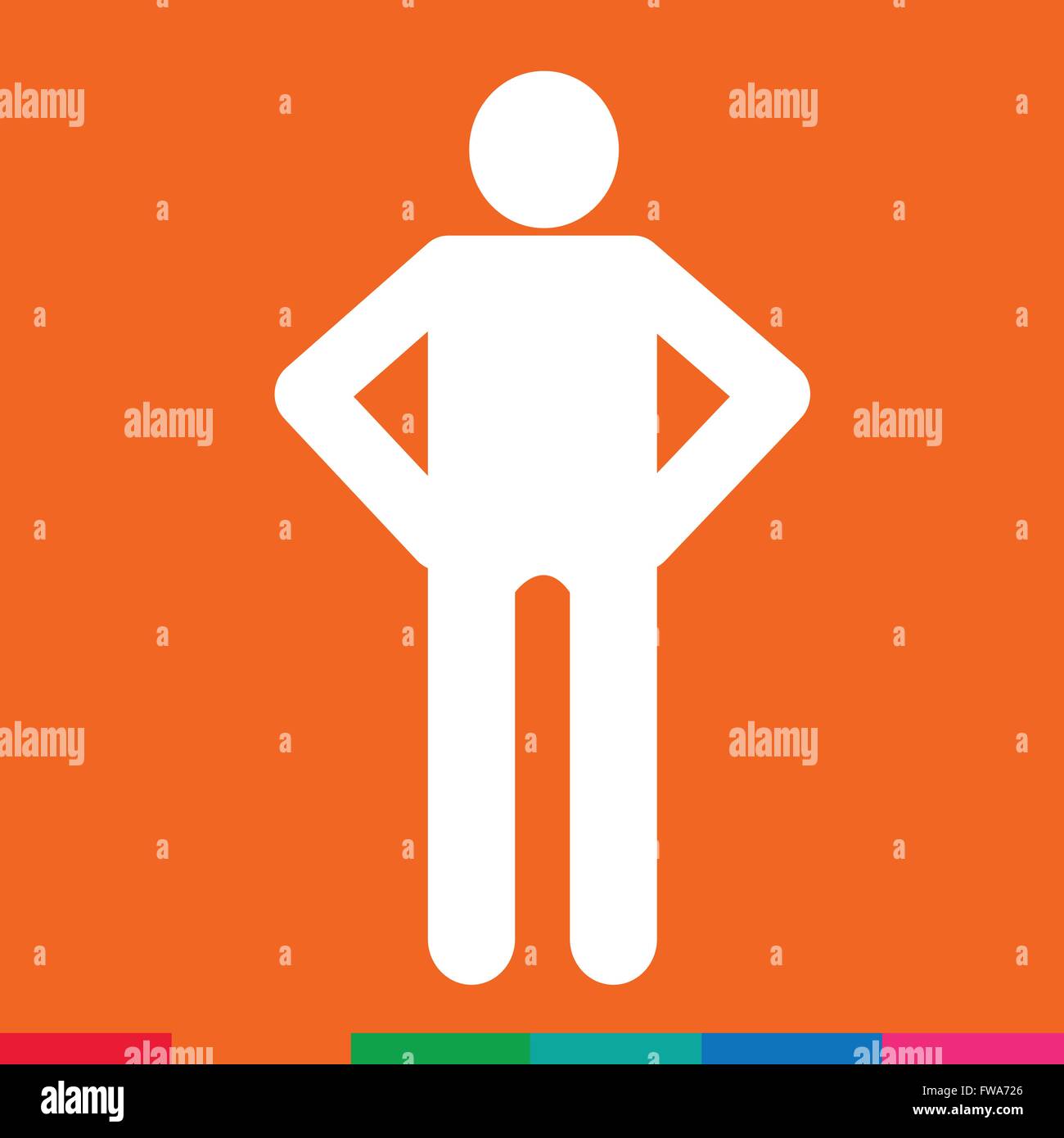 Human Action Poses Icon Illustration design Stock Vector Image & Art ...