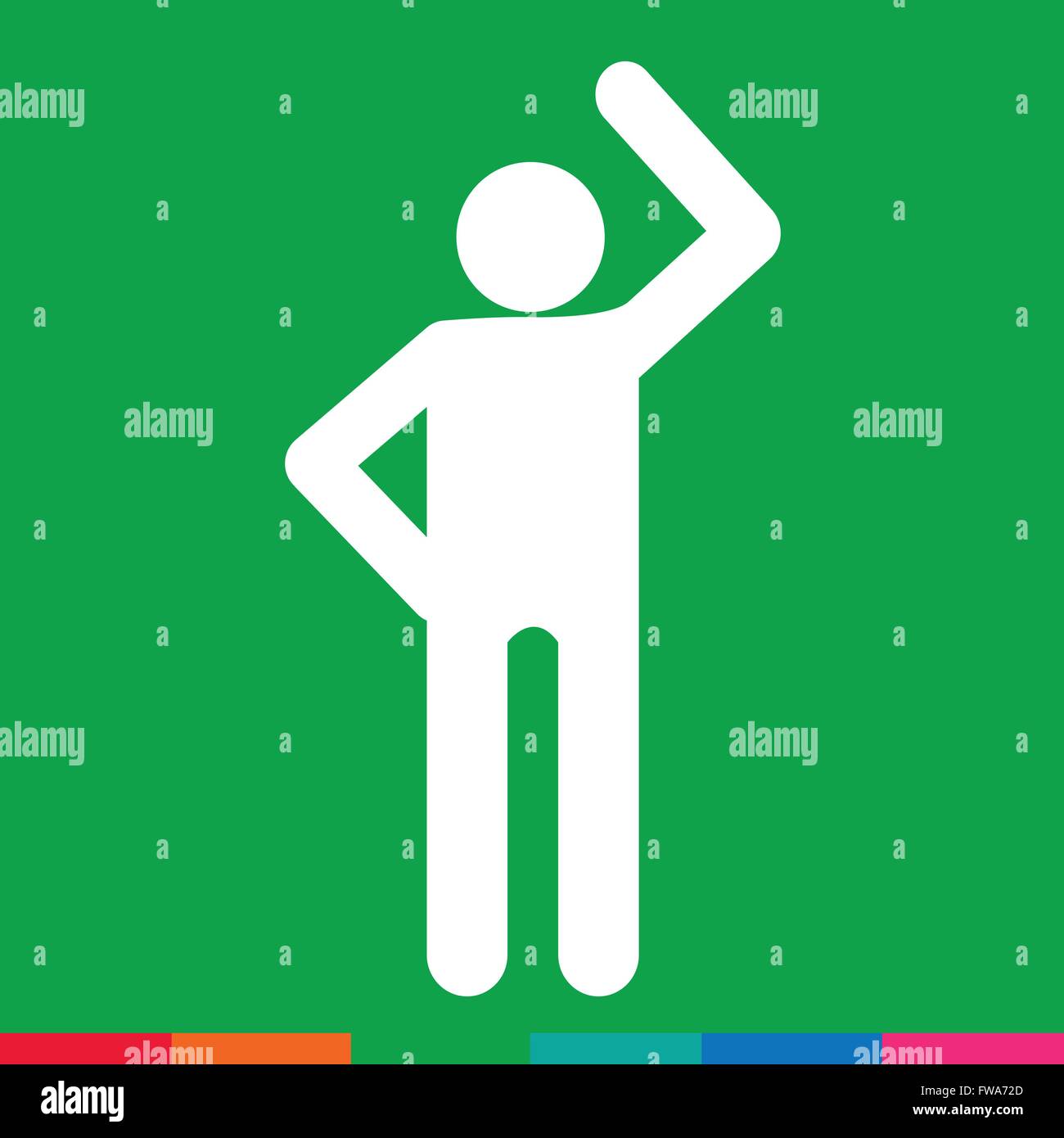 Human Action Poses Icon Illustration design Stock Vector Image & Art ...