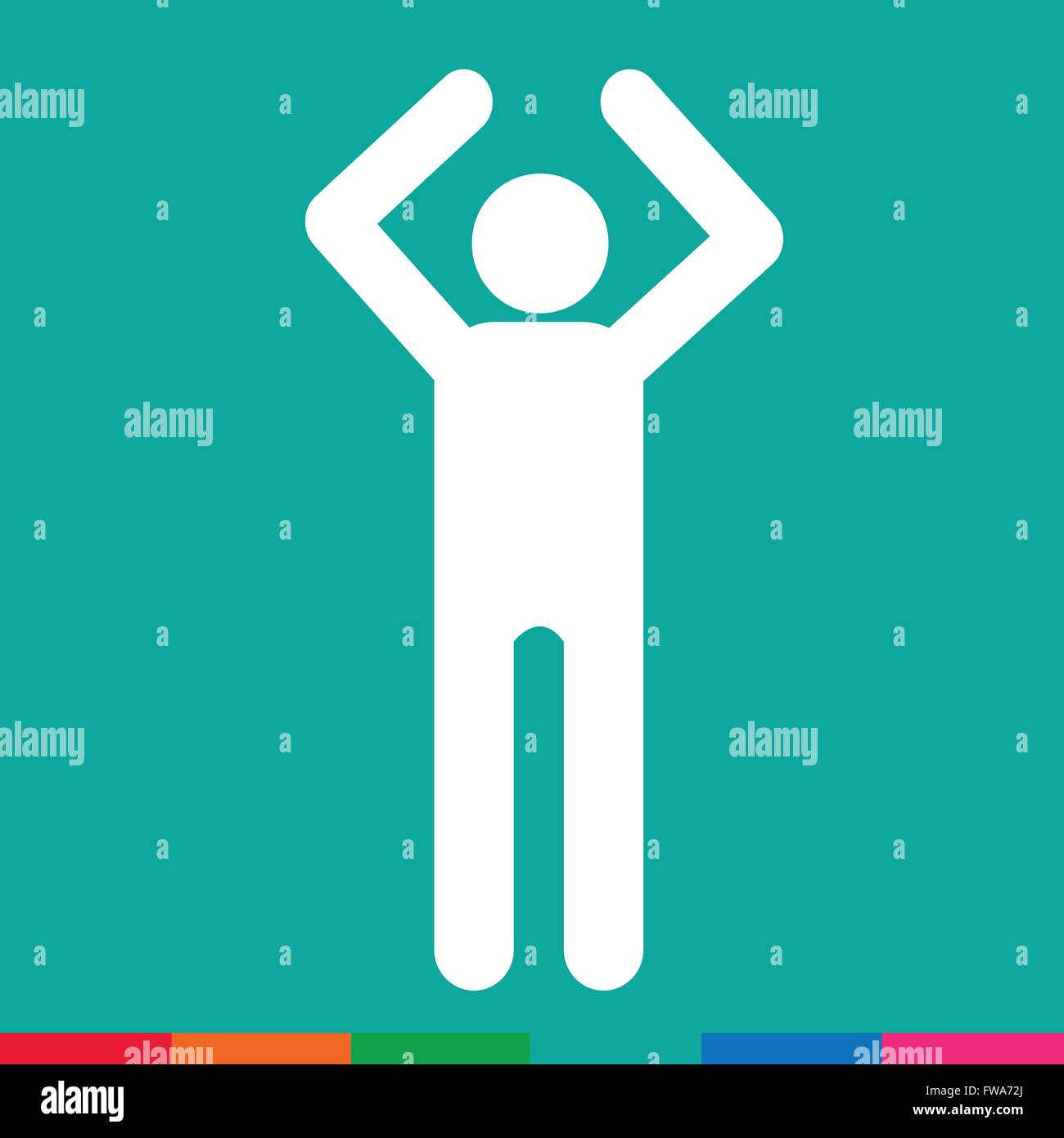 Human Action Poses Icon Illustration design Stock Vector Image & Art ...