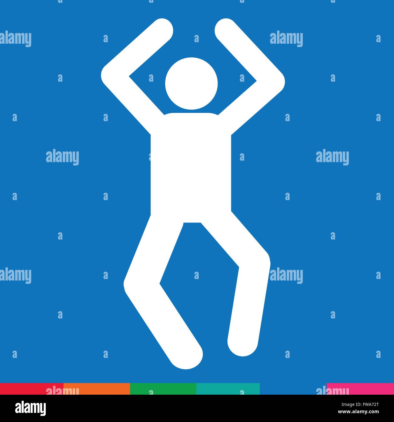 Human Action Poses Icon Illustration design Stock Vector Image & Art ...