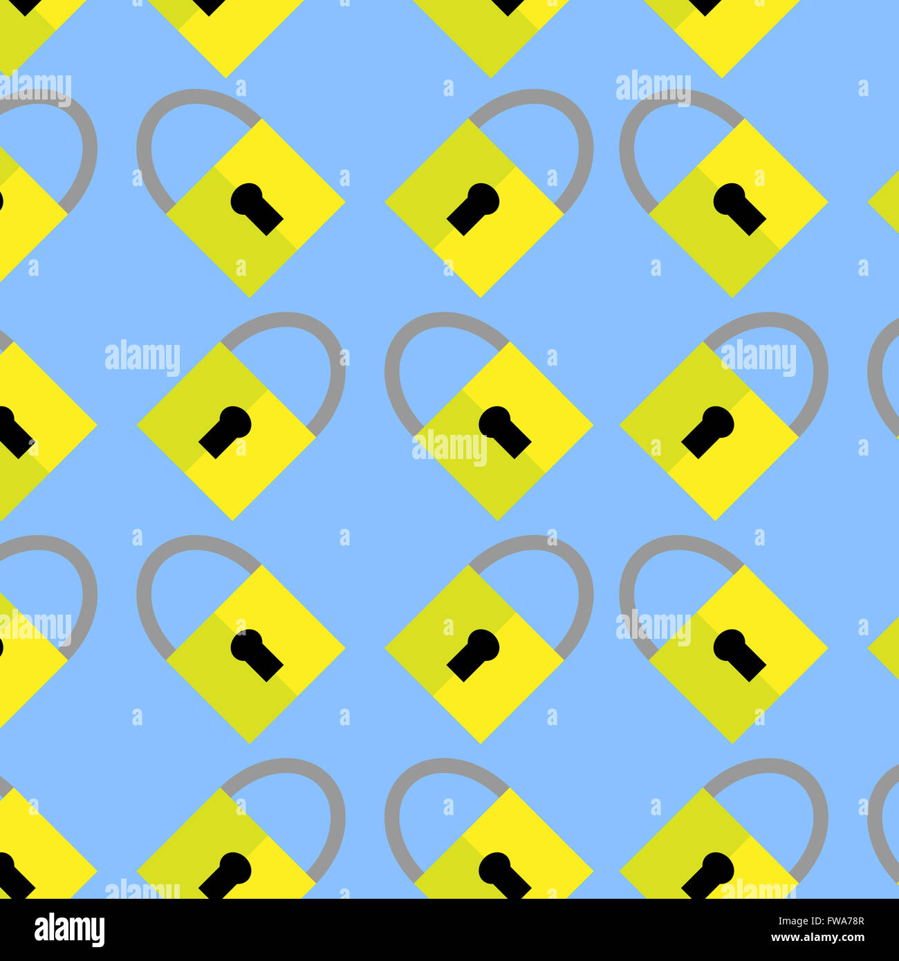 Pattern padlock background. Protection security mechanism, keyhole and ...
