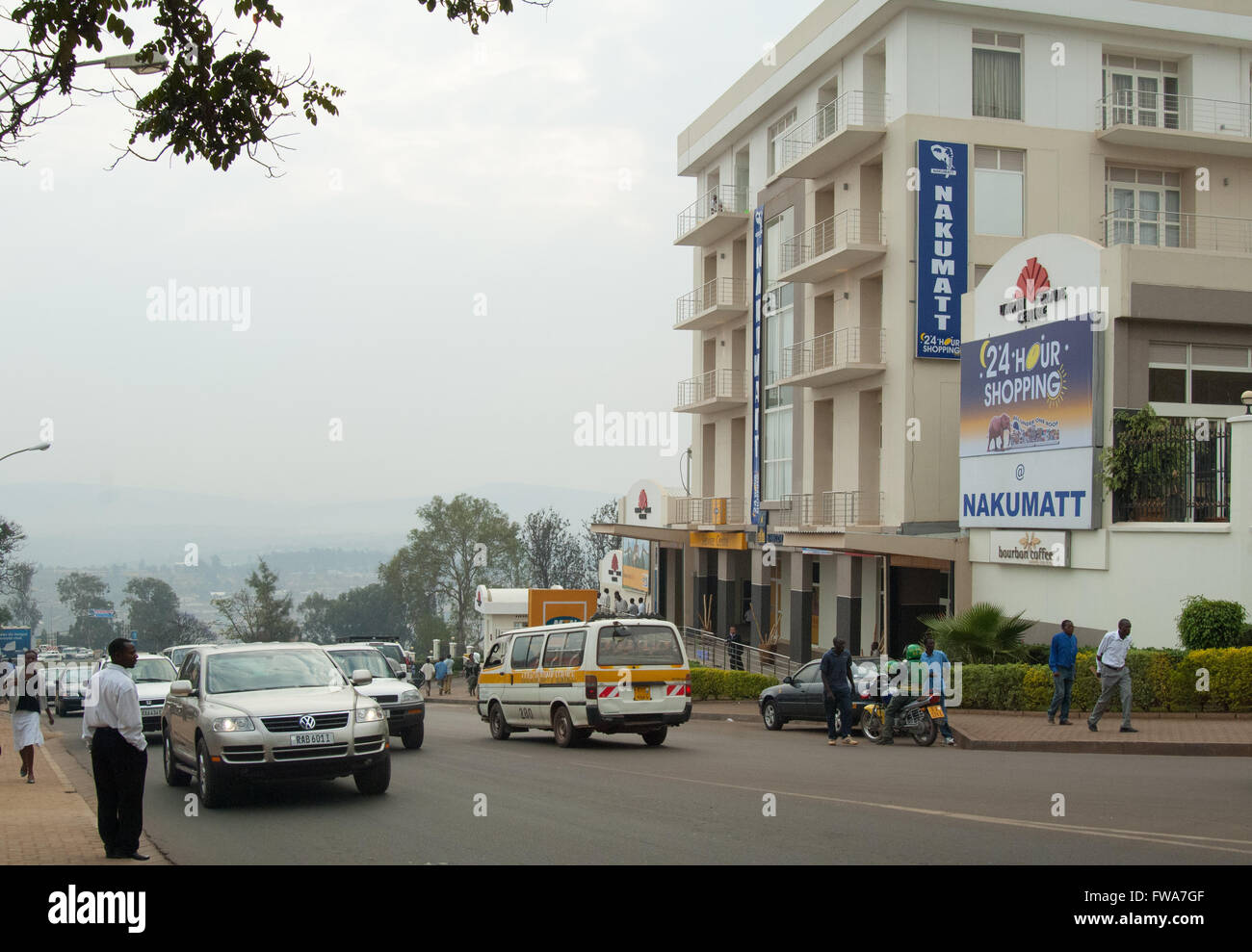 Street scene in Kigali, Rwanda Stock Photo - Alamy