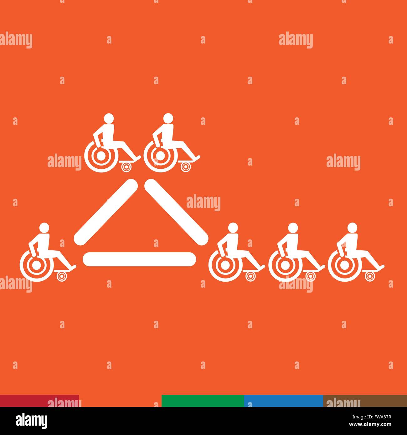 Disabled Handicap Icon Illustration design Stock Vector Image & Art - Alamy