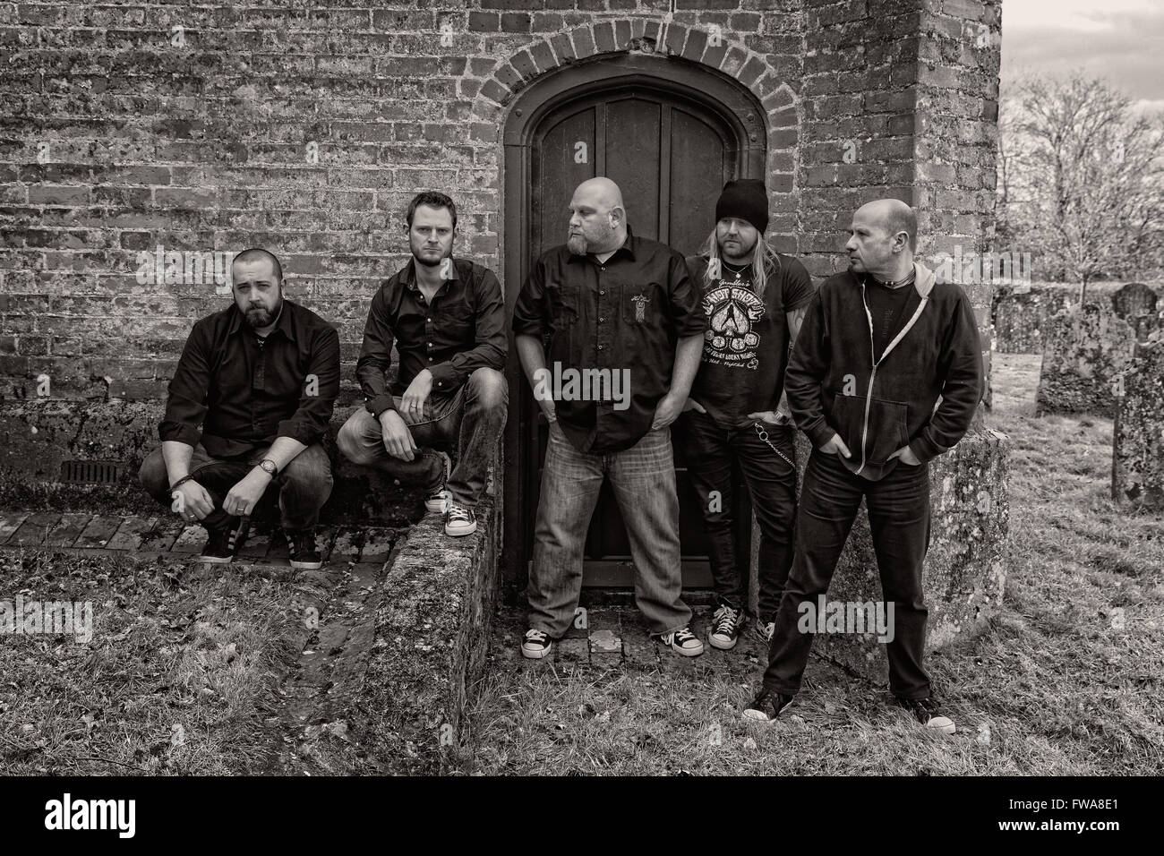 'The Darker My Horizon' UK Rock Band Stock Photo - Alamy