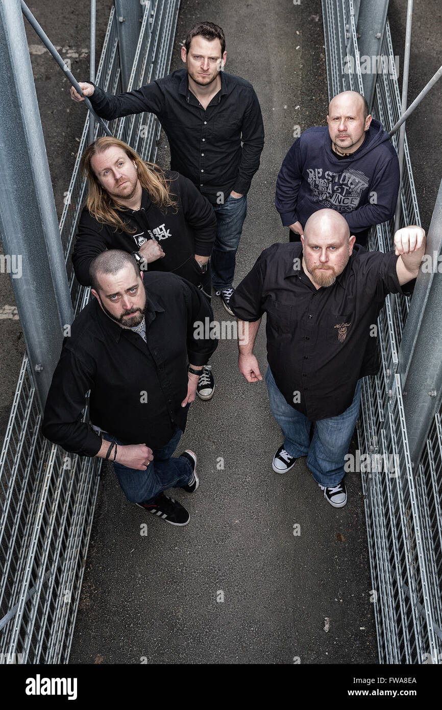 'The Darker My Horizon' UK Rock Band Stock Photo - Alamy