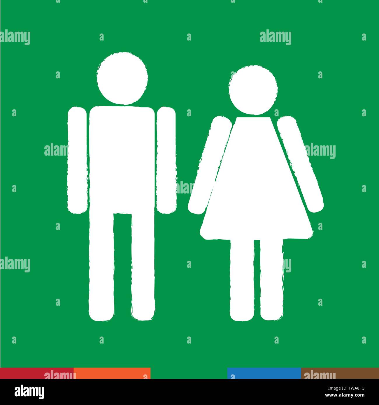 man and lady People icon Illustration design Stock Vector Image & Art ...