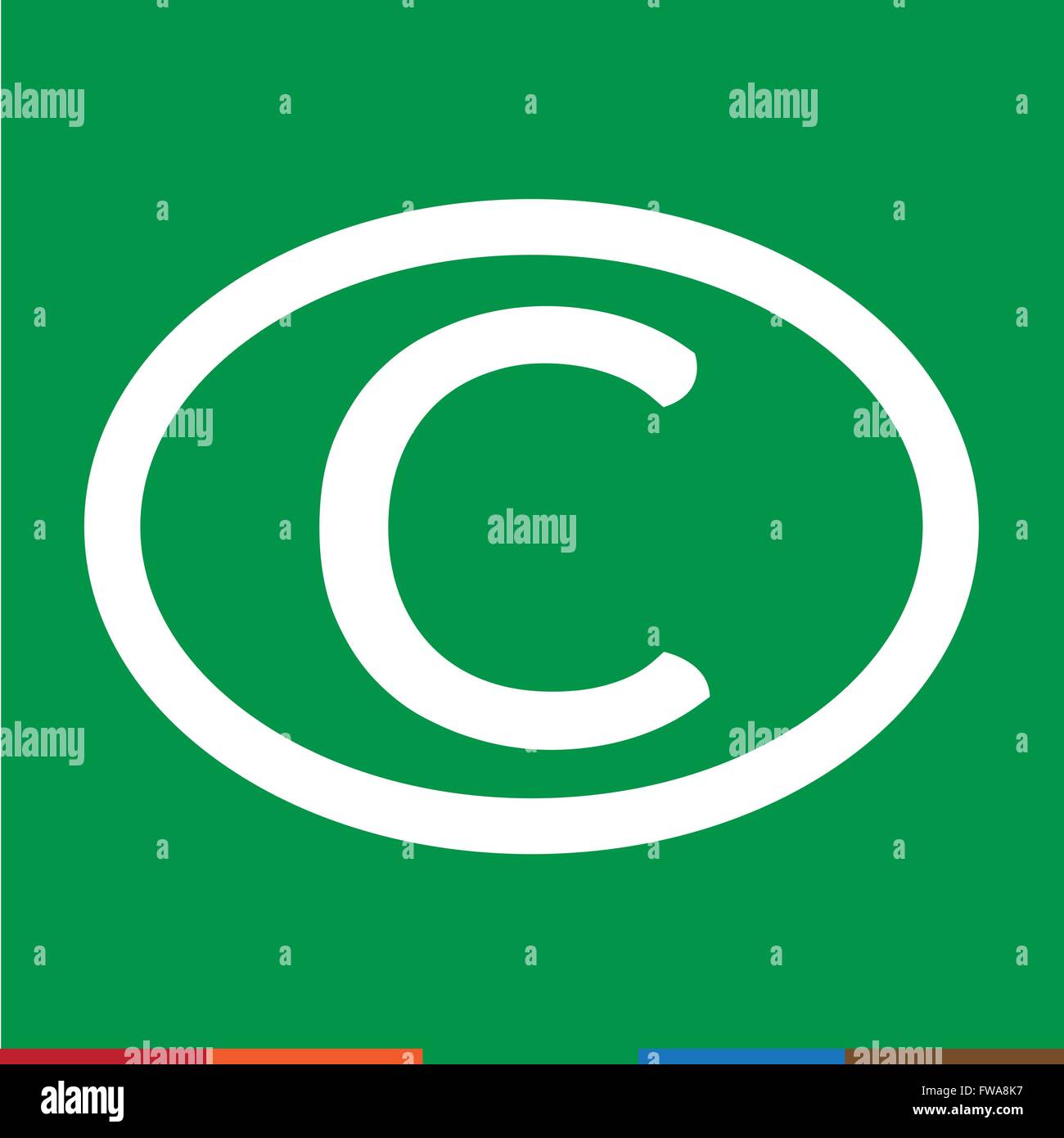 copyright symbol icon Illustration design Stock Vector Image & Art - Alamy