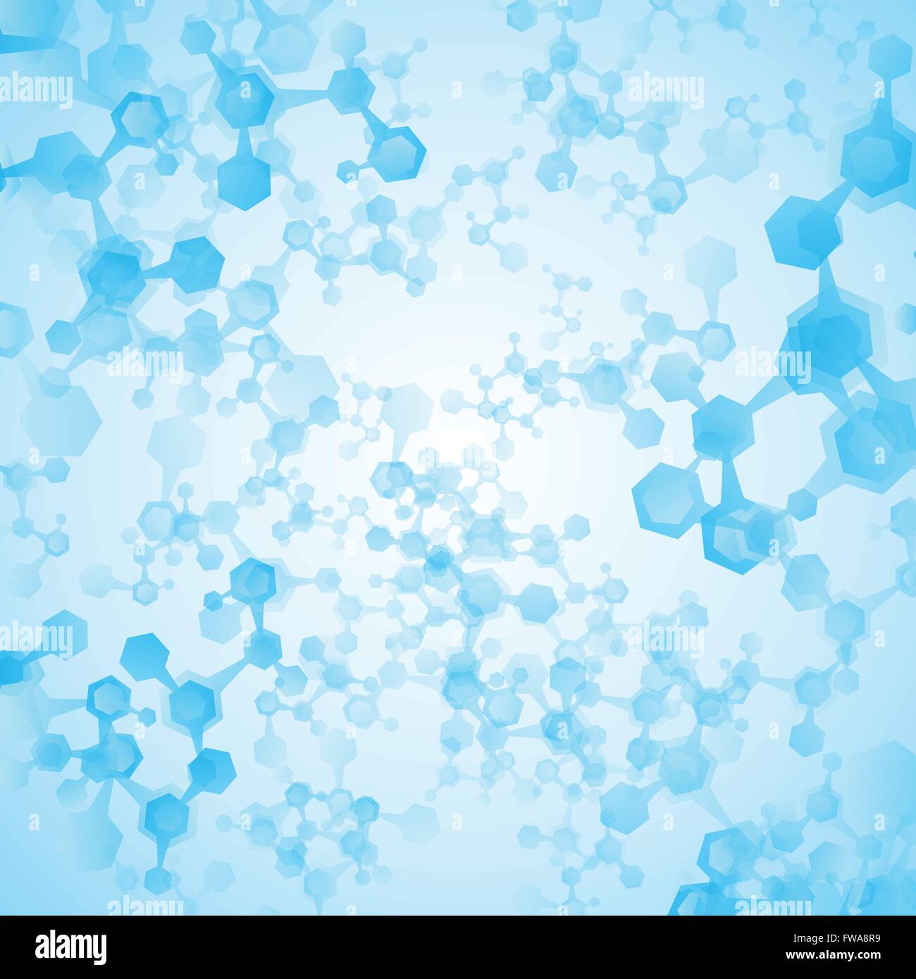 Abstract molecules medical background Stock Vector Image & Art - Alamy