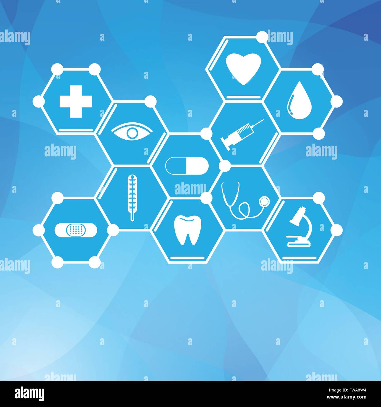 Medical background. Vector Illustration, eps 10 Stock Vector Image ...
