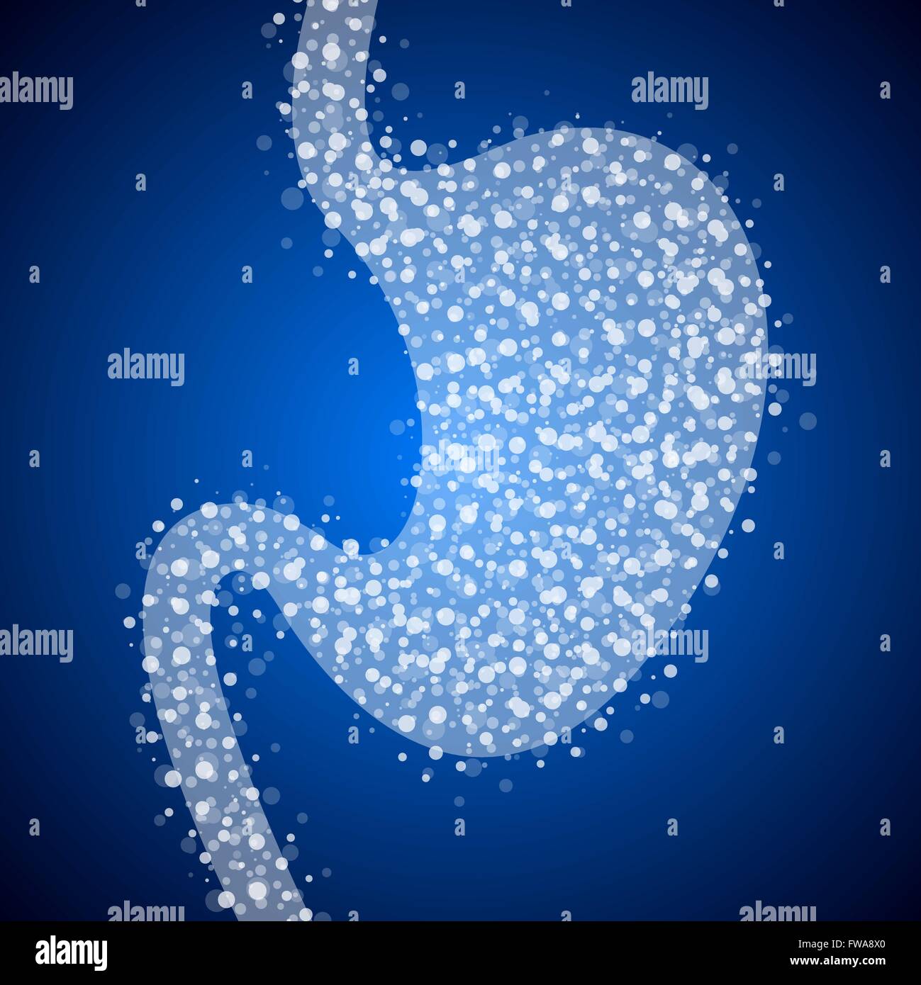 Stomach ulcer illustration hi-res stock photography and images - Alamy