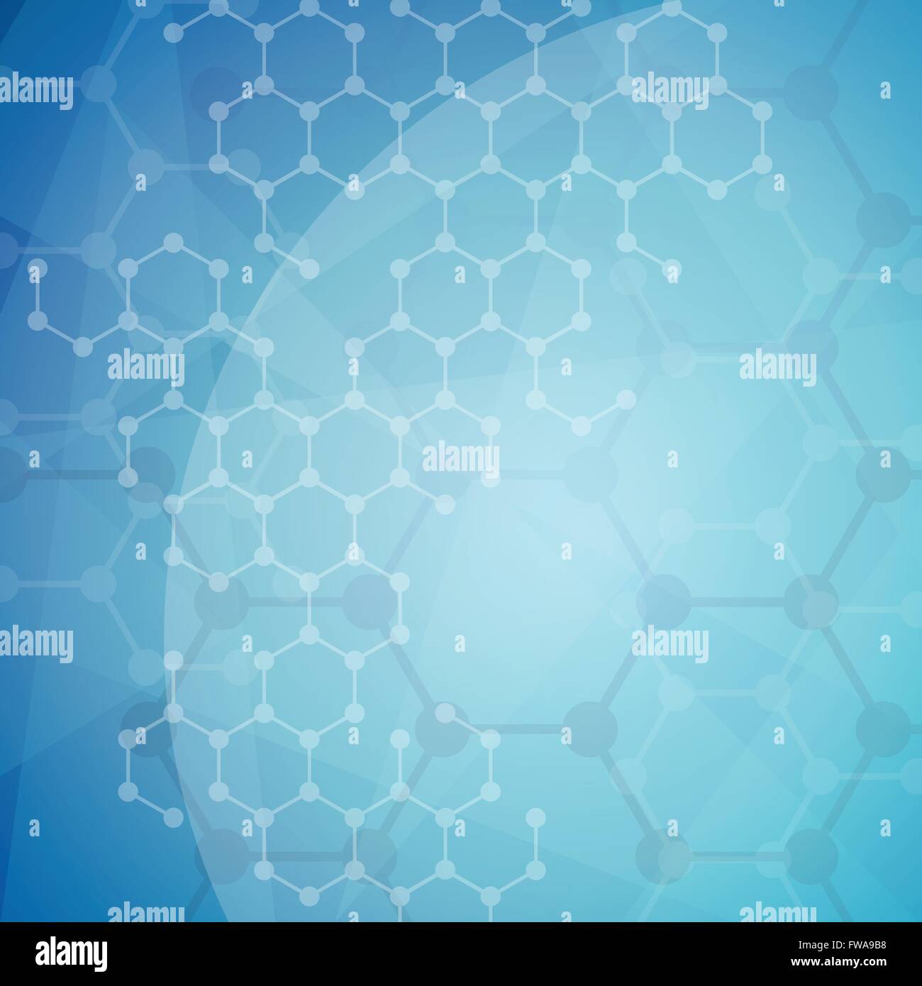Abstract molecules medical background Stock Vector Image & Art - Alamy