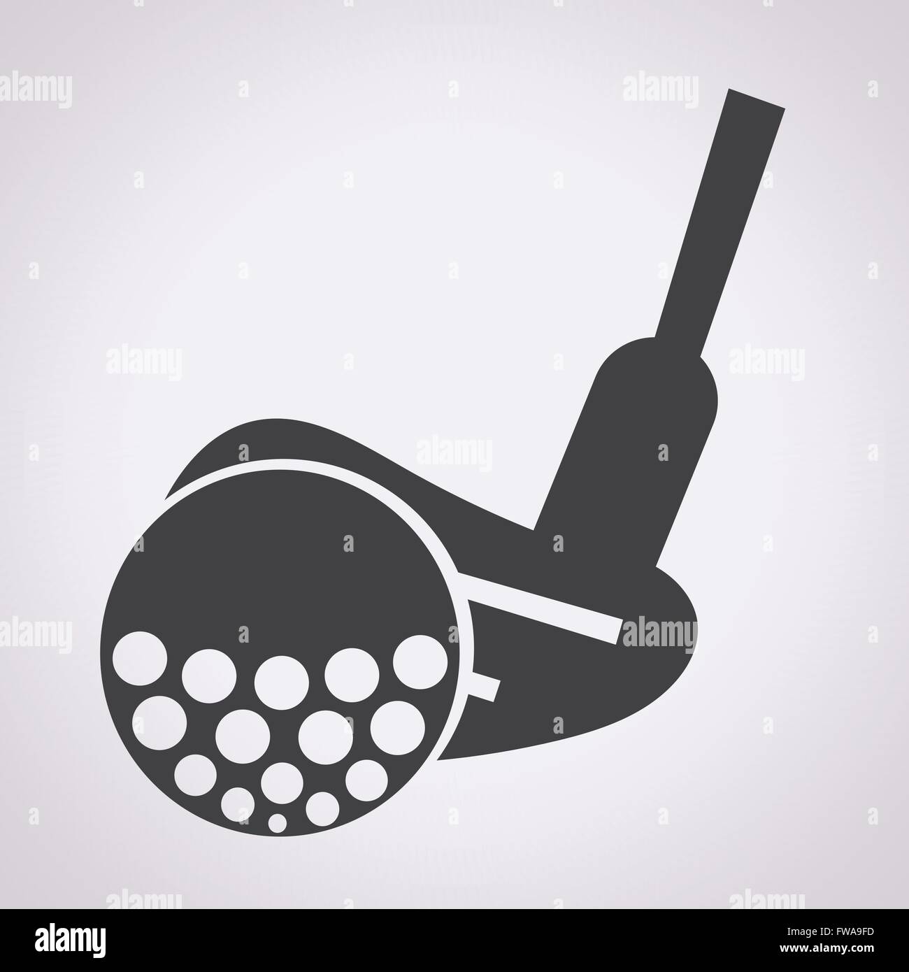 Man golf sand trap Stock Vector Images - Alamy