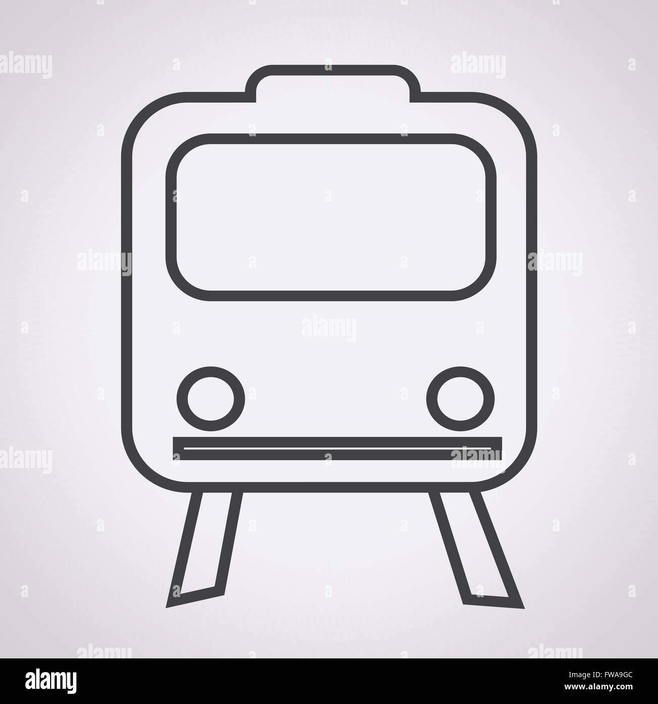 Train Icon , train, transportation icon Stock Vector Image & Art - Alamy