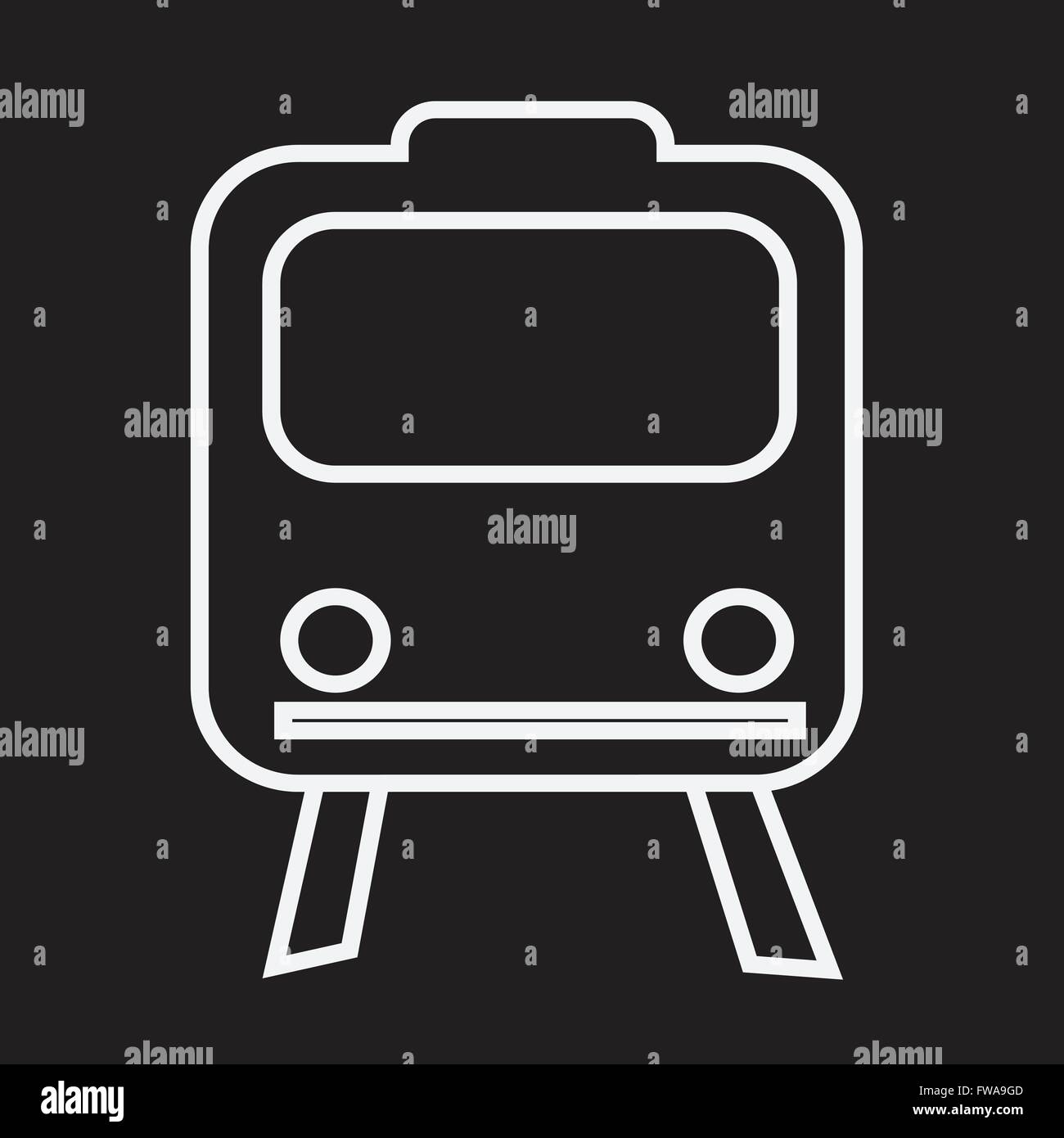 Train Icon , train, transportation icon Stock Vector Image & Art - Alamy