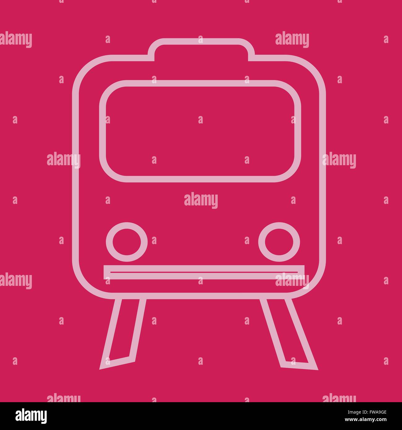 Train Icon , train, transportation icon Stock Vector Image & Art - Alamy