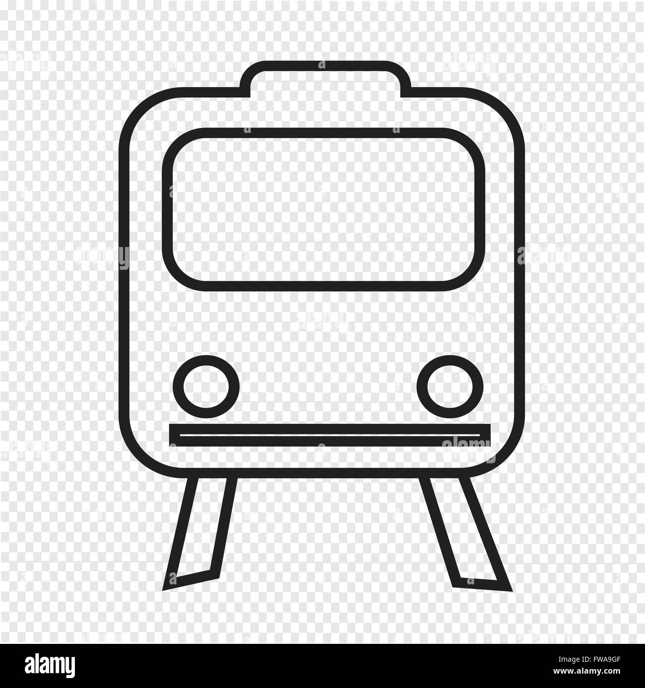 Mail rail train Stock Vector Images - Alamy