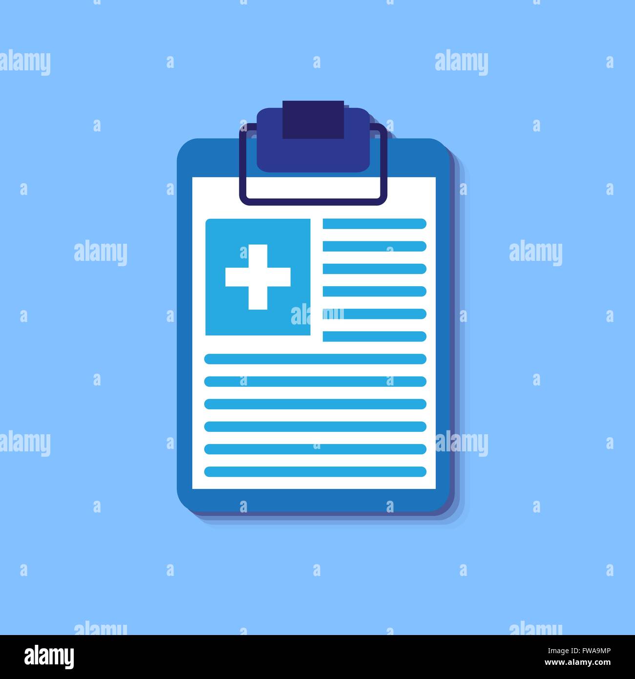 flat clinical record background. vector illustration concept Stock ...