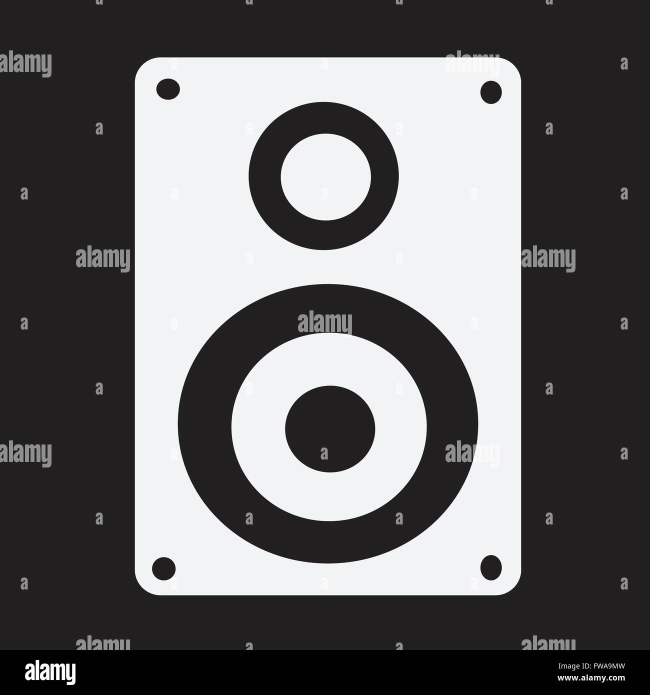 Audio speakers icon Stock Vector Image & Art - Alamy