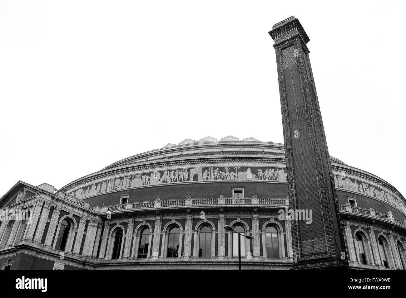 Royal albert hall london Black and White Stock Photos & Images - Alamy