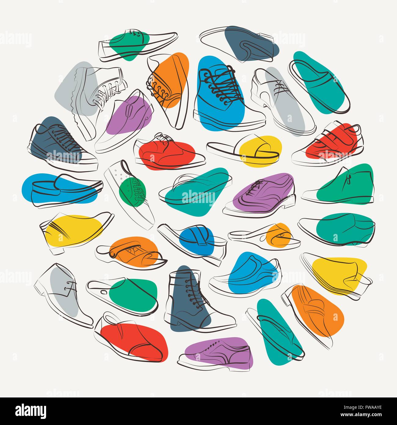 Set classic mens clothes Stock Vector Images - Alamy